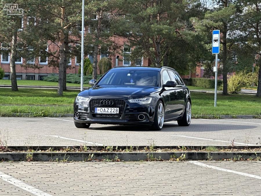 Melns Audi A6 2013 Kupiškis, ar dzinēja tilpumu 3.00 L un nobraukumu 303 tūkst. km par 9400 €, foto 1 vietnē AUTOMOTO.COM.LV