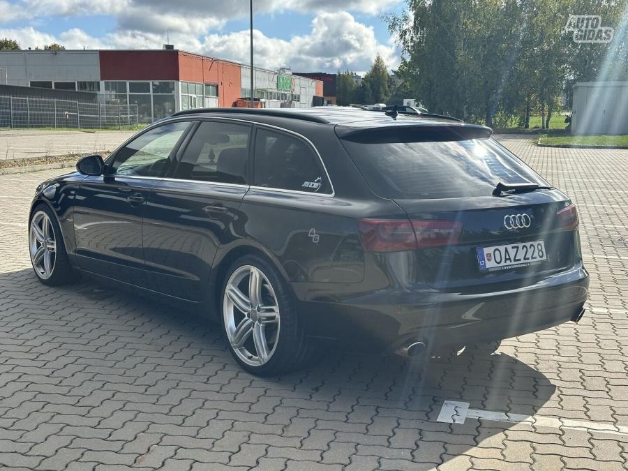 Melns Audi A6 2013 Kupiškis, ar dzinēja tilpumu 3.00 L un nobraukumu 303 tūkst. km par 9400 €, foto 7 vietnē AUTOMOTO.COM.LV