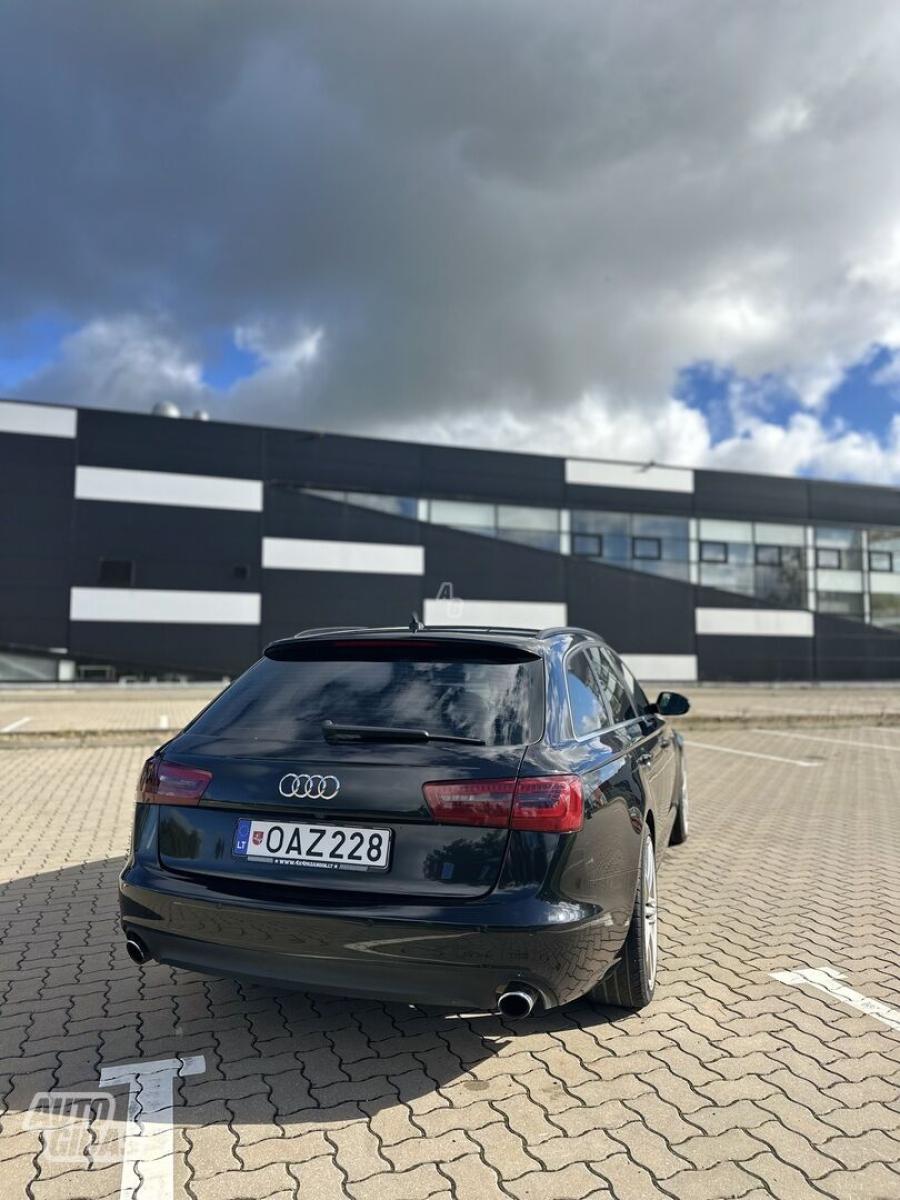 Melns Audi A6 2013 Kupiškis, ar dzinēja tilpumu 3.00 L un nobraukumu 303 tūkst. km par 9400 €, foto 8 vietnē AUTOMOTO.COM.LV