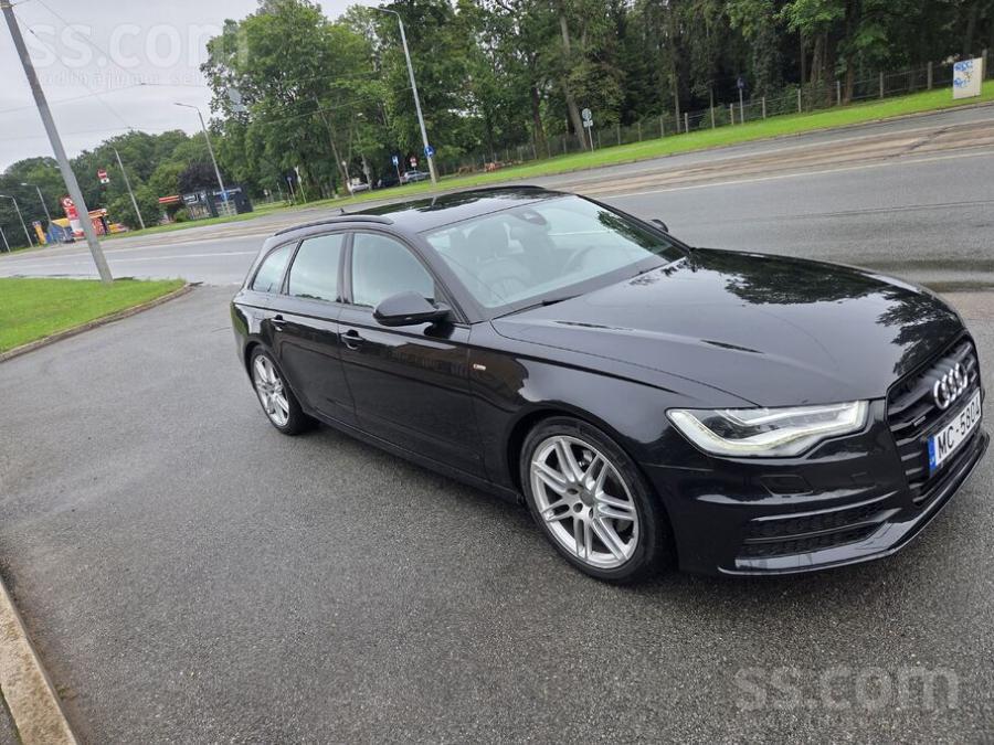 Black Audi A6 2013 in Riga, with an engine capacity of 3.00 L and mileage of 249 thousand km for 9500 €, photo 1 on AUTOMOTO.COM.LV
