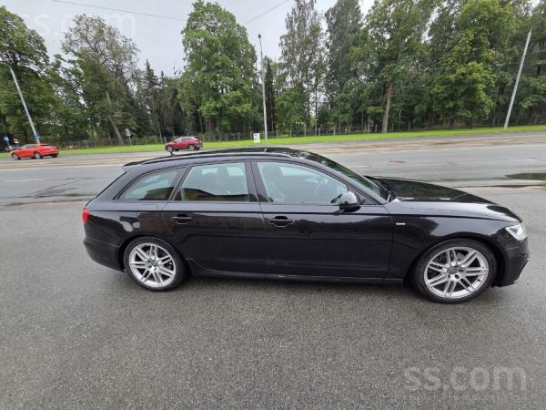 Black Audi A6 2013 in Riga, with an engine capacity of 3.00 L and mileage of 249 thousand km for 9500 €, photo 5 on AUTOMOTO.COM.LV