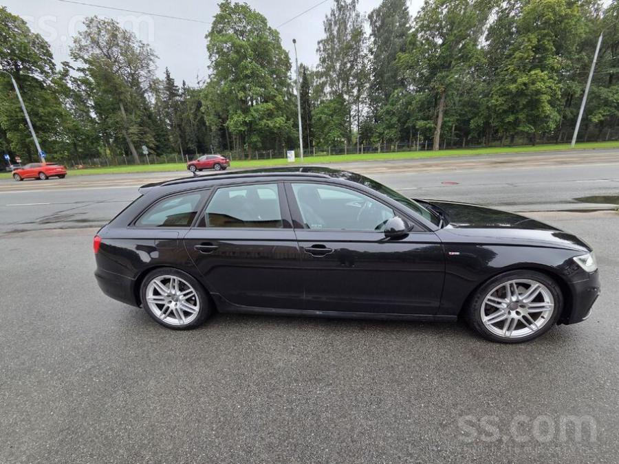 Black Audi A6 2013 in Riga, with an engine capacity of 3.00 L and mileage of 249 thousand km for 9500 €, photo 5 on AUTOMOTO.COM.LV