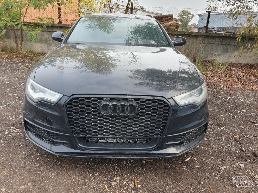 Black Audi A6 2013 in Kaunas, with an engine capacity of 3.00 L and mileage of 210 thousand km for 6300 €, photo 3 on AUTOMOTO.COM.LV