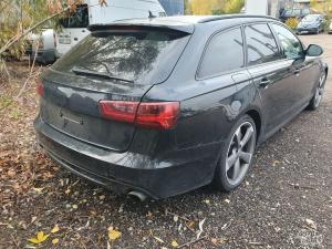 Black Audi A6 2013 in Kaunas, with an engine capacity of 3.00 L and mileage of 210 thousand km for 6300 €, photo 6 on AUTOMOTO.COM.LV