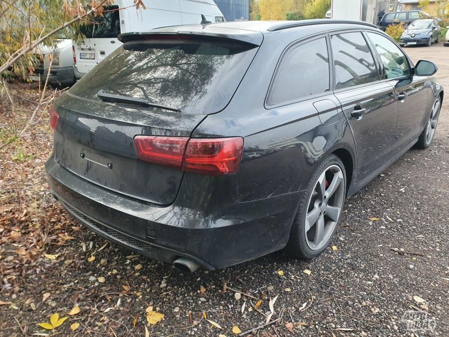 Black Audi A6 2013 in Kaunas, with an engine capacity of 3.00 L and mileage of 210 thousand km for 6300 €, photo 6 on AUTOMOTO.COM.LV