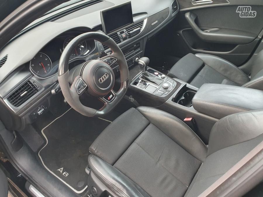 Black Audi A6 2013 in Kaunas, with an engine capacity of 3.00 L and mileage of 210 thousand km for 6300 €, photo 7 on AUTOMOTO.COM.LV