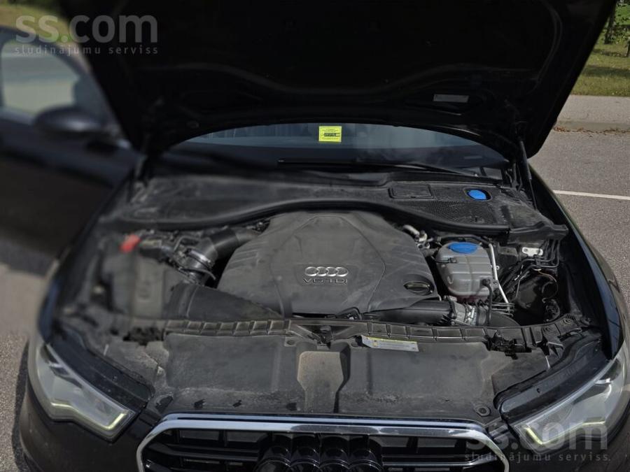 Melns Audi A6 2013 Daugavpils, ar dzinēja tilpumu 3.00 L un nobraukumu 0 tūkst. km par 10677 €, foto 10 vietnē AUTOMOTO.COM.LV