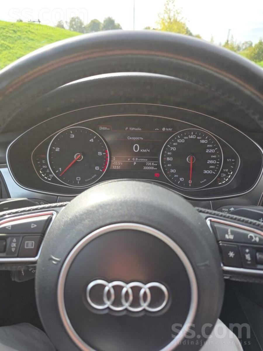 Melns Audi A6 2013 Daugavpils, ar dzinēja tilpumu 3.00 L un nobraukumu 0 tūkst. km par 10677 €, foto 16 vietnē AUTOMOTO.COM.LV