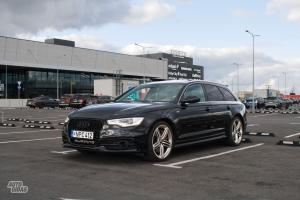 Black Audi A6 2013 in Vilnius, with an engine capacity of 3.00 L and mileage of 235 thousand km for 11000 €, photo  on AUTOMOTO.COM.LV