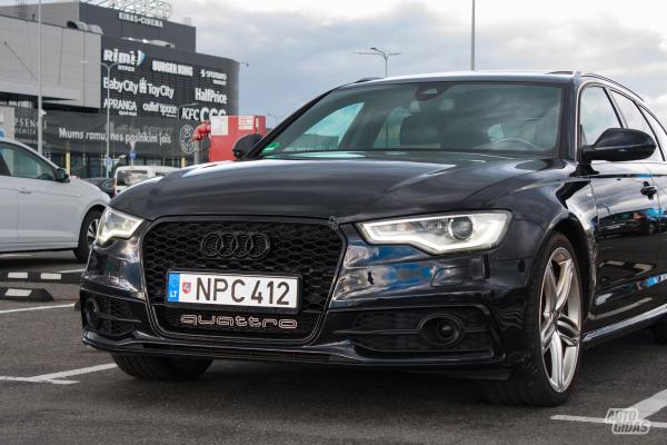 Melns Audi A6 2013 Viļņa, ar dzinēja tilpumu 3.00 L un nobraukumu 235 tūkst. km par 11000 €, foto 3 vietnē AUTOMOTO.COM.LV