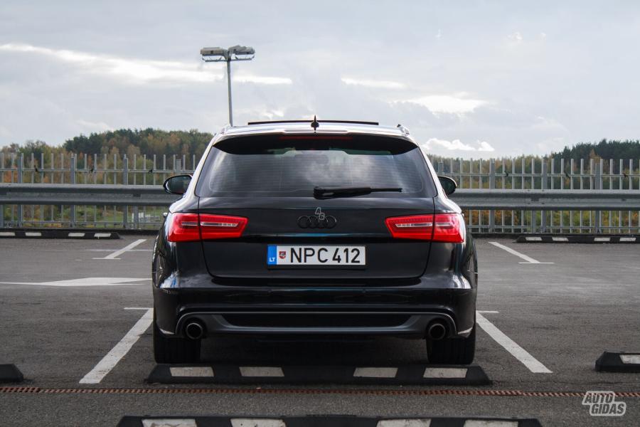 Melns Audi A6 2013 Viļņa, ar dzinēja tilpumu 3.00 L un nobraukumu 235 tūkst. km par 11000 €, foto 6 vietnē AUTOMOTO.COM.LV