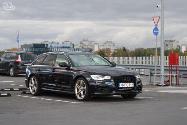 Melns Audi A6 2013 Viļņa, ar dzinēja tilpumu 3.00 L un nobraukumu 235 tūkst. km par 11000 €, foto 10 vietnē AUTOMOTO.COM.LV