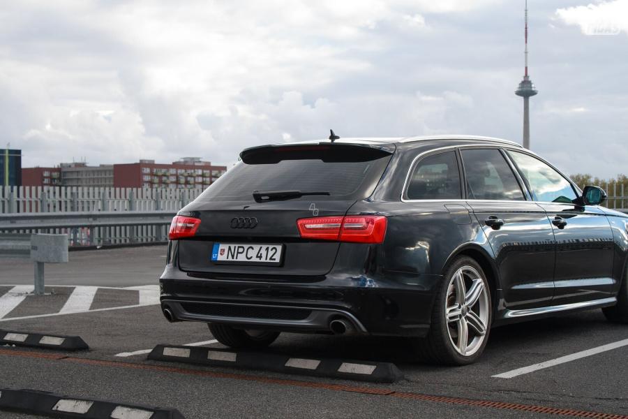Melns Audi A6 2013 Viļņa, ar dzinēja tilpumu 3.00 L un nobraukumu 235 tūkst. km par 11000 €, foto 12 vietnē AUTOMOTO.COM.LV