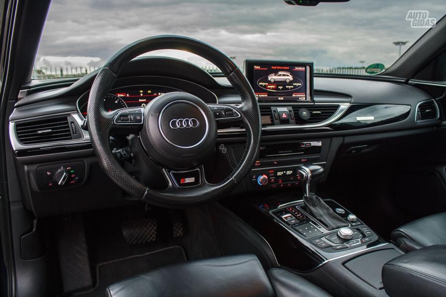 Melns Audi A6 2013 Viļņa, ar dzinēja tilpumu 3.00 L un nobraukumu 235 tūkst. km par 11000 €, foto 24 vietnē AUTOMOTO.COM.LV