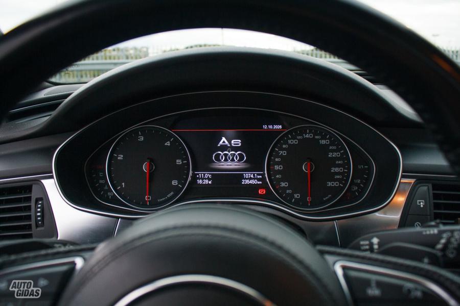 Melns Audi A6 2013 Viļņa, ar dzinēja tilpumu 3.00 L un nobraukumu 235 tūkst. km par 11000 €, foto 30 vietnē AUTOMOTO.COM.LV