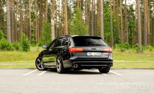 Black Audi A6 2014 in Riga, with an engine capacity of 3.00 L and mileage of 345 thousand km for 15490 €, photo 8 on AUTOMOTO.COM.LV