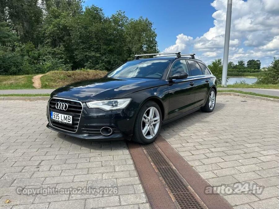 Melns Audi A6 2014 Tartu, ar dzinēja tilpumu 3.00 L un nobraukumu 306 tūkst. km par 12700 €, foto 1 vietnē AUTOMOTO.COM.LV