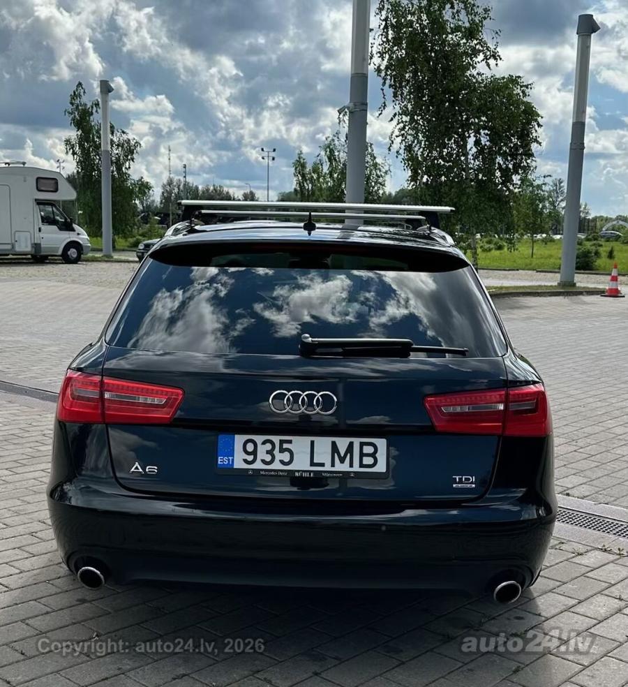 Melns Audi A6 2014 Tartu, ar dzinēja tilpumu 3.00 L un nobraukumu 306 tūkst. km par 12700 €, foto 6 vietnē AUTOMOTO.COM.LV