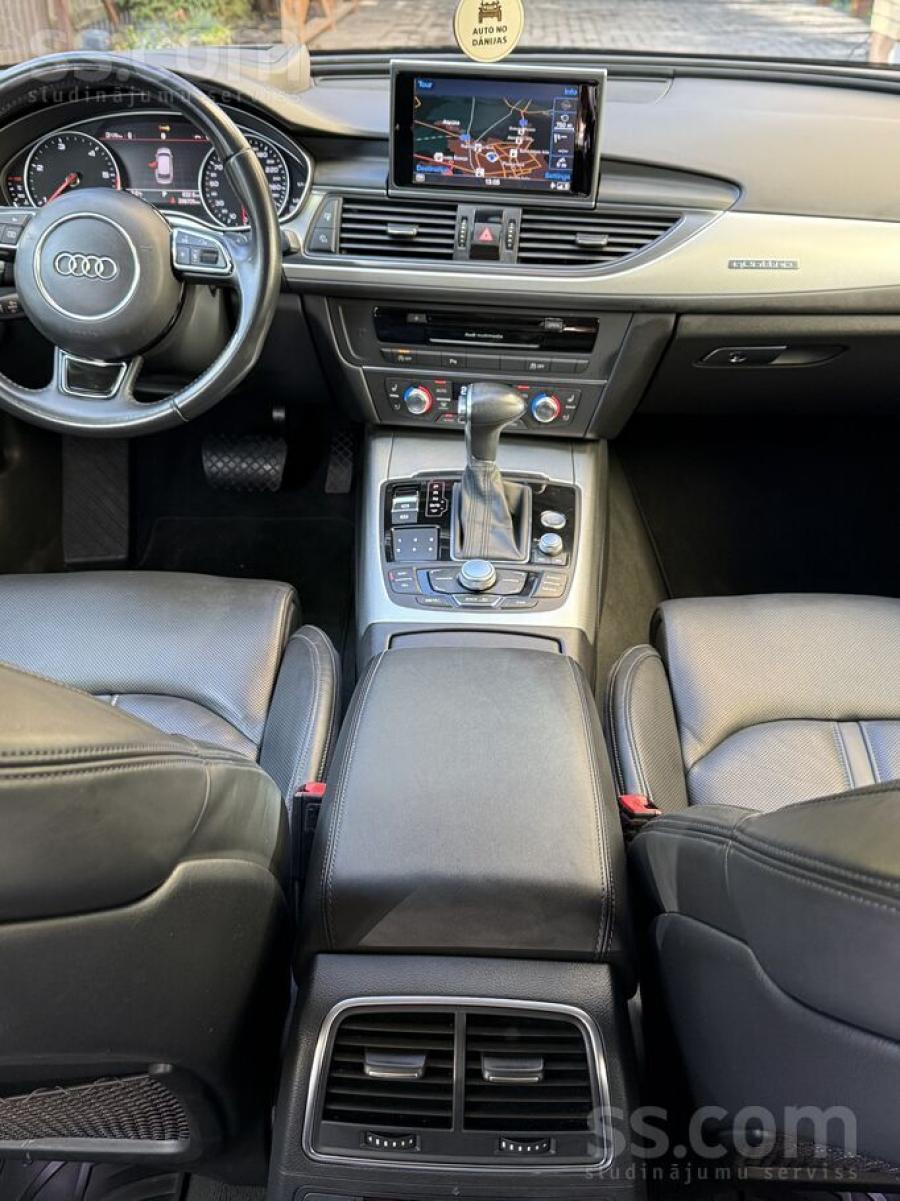 Melns Audi A6 2014 Jelgava, ar dzinēja tilpumu 3.00 L un nobraukumu 207 tūkst. km par 13450 €, foto 26 vietnē AUTOMOTO.COM.LV