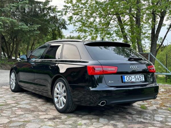 Black Audi A6 2014 in Saldus, with an engine capacity of 3.00 L and mileage of 222 thousand km for 11450 €, photo 5 on AUTOMOTO.COM.LV