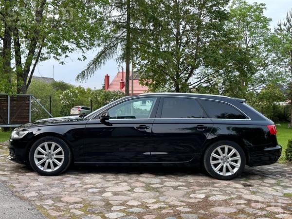 Black Audi A6 2014 in Saldus, with an engine capacity of 3.00 L and mileage of 222 thousand km for 11450 €, photo 6 on AUTOMOTO.COM.LV