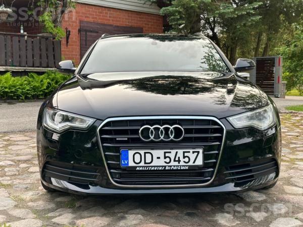 Black Audi A6 2014 in Saldus, with an engine capacity of 3.00 L and mileage of 222 thousand km for 11450 €, photo 8 on AUTOMOTO.COM.LV