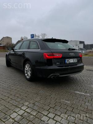 Black Audi A6 2014 in Rezekne, with an engine capacity of 2.00 L and mileage of 274 thousand km for 10300 €, photo 2 on AUTOMOTO.COM.LV