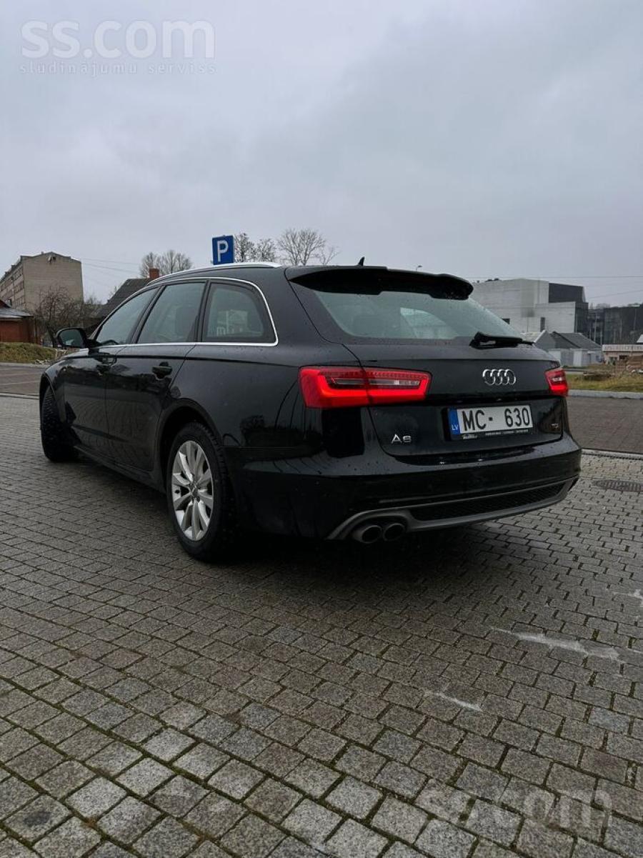 Black Audi A6 2014 in Rezekne, with an engine capacity of 2.00 L and mileage of 274 thousand km for 10300 €, photo 2 on AUTOMOTO.COM.LV