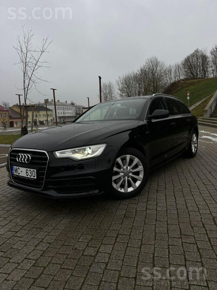 Black Audi A6 2014 in Rezekne, with an engine capacity of 2.00 L and mileage of 274 thousand km for 10300 €, photo 4 on AUTOMOTO.COM.LV