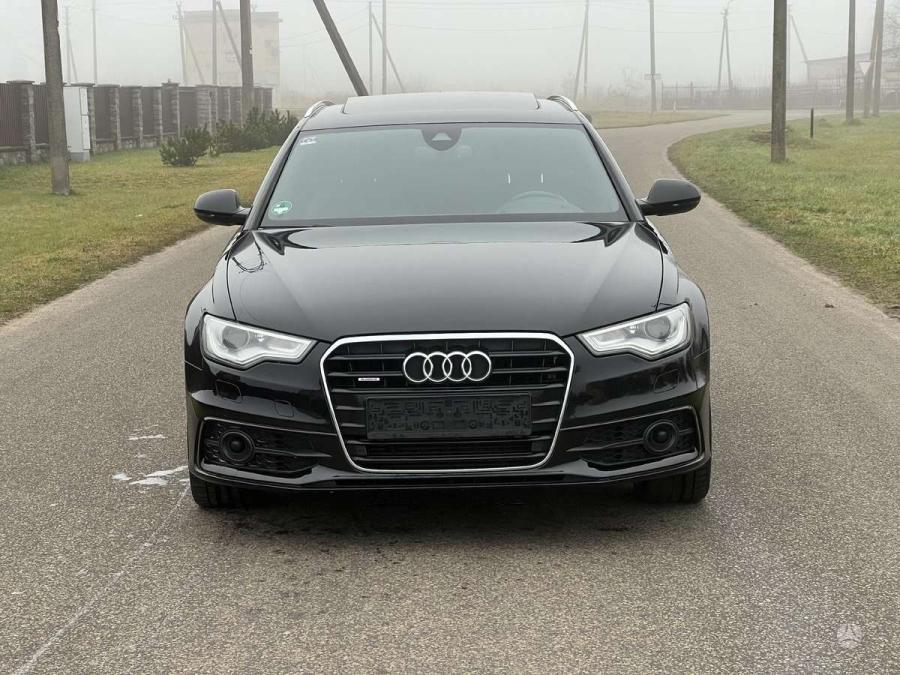 Black Audi A6 2014 in Vilnius, with an engine capacity of 2.97 L and mileage of 237 thousand km for 12250 €, photo 3 on AUTOMOTO.COM.LV