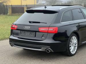 Black Audi A6 2014 in Vilnius, with an engine capacity of 2.97 L and mileage of 237 thousand km for 12250 €, photo 8 on AUTOMOTO.COM.LV