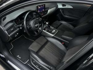 Black Audi A6 2014 in Vilnius, with an engine capacity of 2.97 L and mileage of 237 thousand km for 12250 €, photo 9 on AUTOMOTO.COM.LV