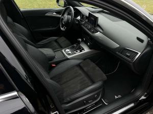 Black Audi A6 2014 in Vilnius, with an engine capacity of 2.97 L and mileage of 237 thousand km for 12250 €, photo 11 on AUTOMOTO.COM.LV