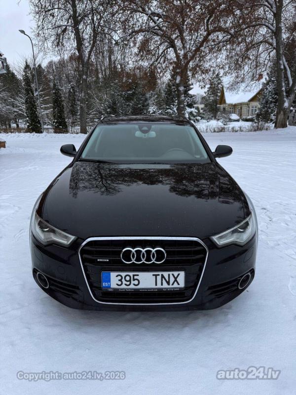 Black Audi A6 2014 in Polva, with an engine capacity of 3.00 L and mileage of 301 thousand km for 12990 €, photo 3 on AUTOMOTO.COM.LV