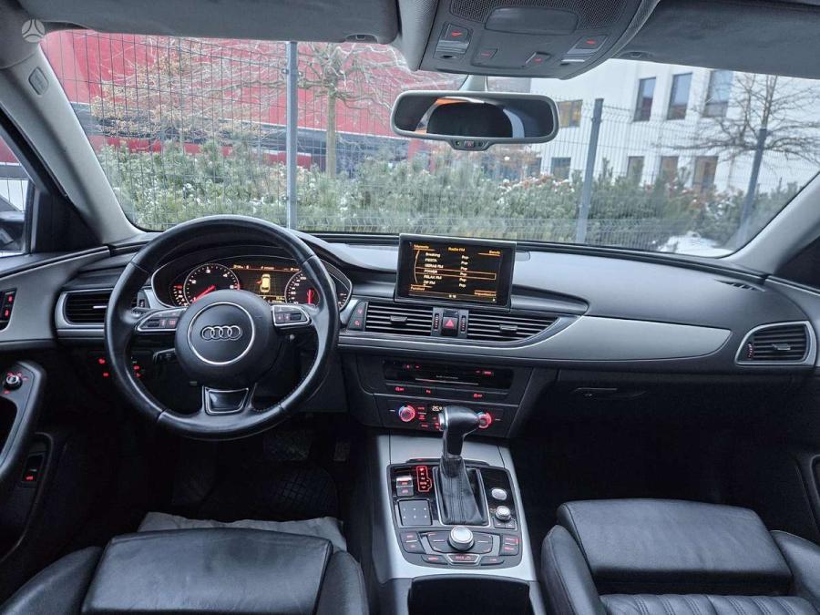 Melns Audi A6 2014 Kauņa, ar dzinēja tilpumu 1.97 L un nobraukumu 270 tūkst. km par 9250 €, foto 31 vietnē AUTOMOTO.COM.LV