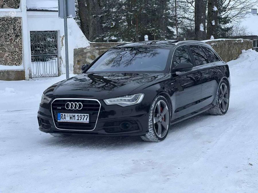 Melns Audi A6 2014 Viļņa, ar dzinēja tilpumu 3.00 L un nobraukumu 220 tūkst. km par 14560 €, foto 2 vietnē AUTOMOTO.COM.LV