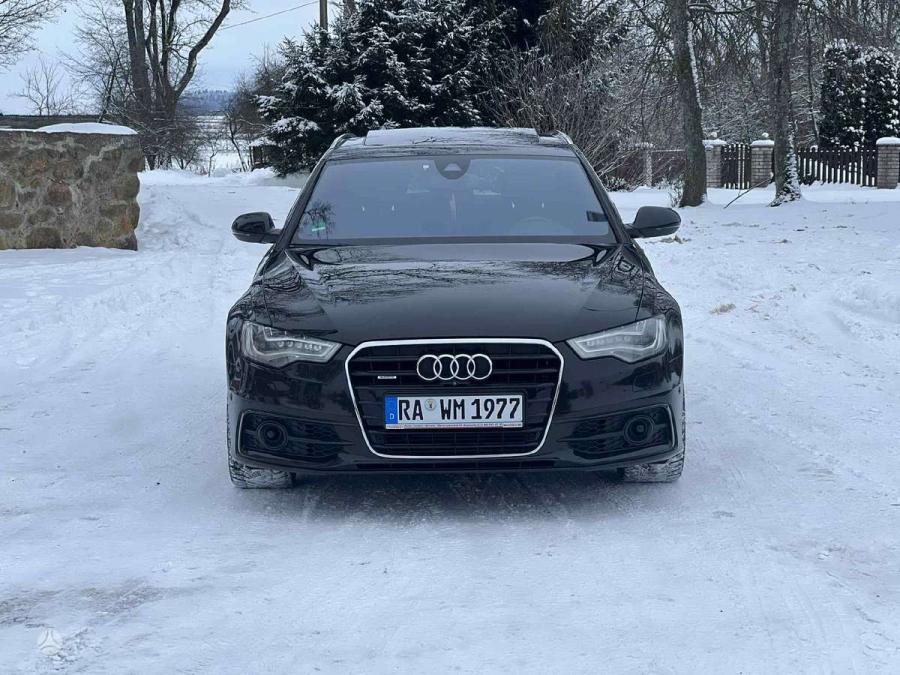 Melns Audi A6 2014 Viļņa, ar dzinēja tilpumu 3.00 L un nobraukumu 220 tūkst. km par 14560 €, foto 6 vietnē AUTOMOTO.COM.LV