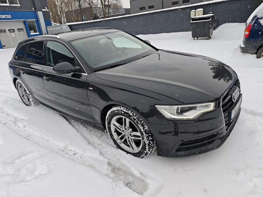 Black Audi A6 2014 in Kaunas, with an engine capacity of 1.97 L and mileage of 299 thousand km for 10500 €, photo 3 on AUTOMOTO.COM.LV