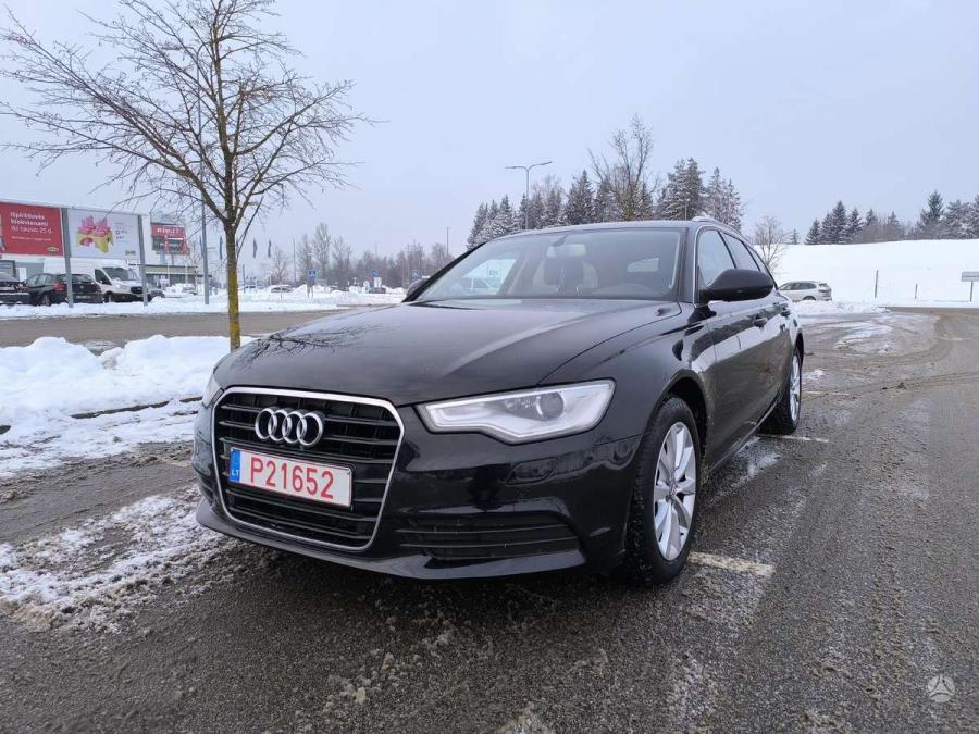 Melns Audi A6 2014 Viļņa, ar dzinēja tilpumu 1.97 L un nobraukumu 297 tūkst. km par 9950 €, foto 1 vietnē AUTOMOTO.COM.LV