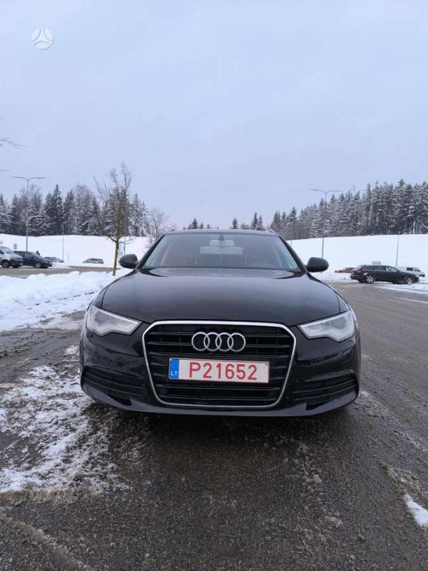 Melns Audi A6 2014 Viļņa, ar dzinēja tilpumu 1.97 L un nobraukumu 297 tūkst. km par 9950 €, foto 2 vietnē AUTOMOTO.COM.LV