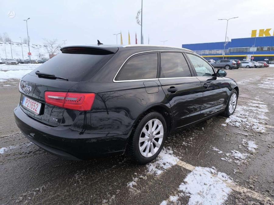 Melns Audi A6 2014 Viļņa, ar dzinēja tilpumu 1.97 L un nobraukumu 297 tūkst. km par 9950 €, foto 6 vietnē AUTOMOTO.COM.LV