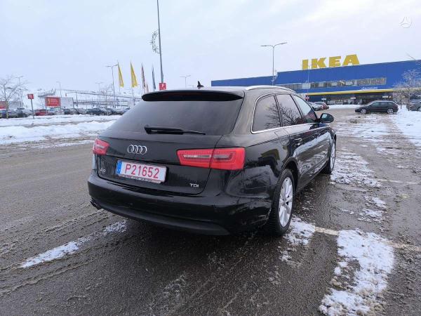 Melns Audi A6 2014 Viļņa, ar dzinēja tilpumu 1.97 L un nobraukumu 297 tūkst. km par 9950 €, foto 7 vietnē AUTOMOTO.COM.LV