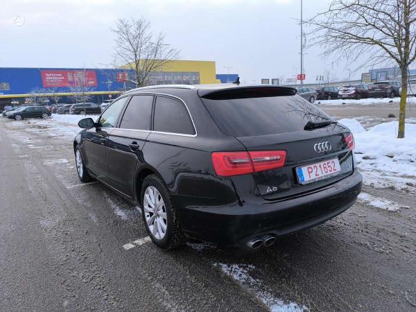 Melns Audi A6 2014 Viļņa, ar dzinēja tilpumu 1.97 L un nobraukumu 297 tūkst. km par 9950 €, foto 9 vietnē AUTOMOTO.COM.LV