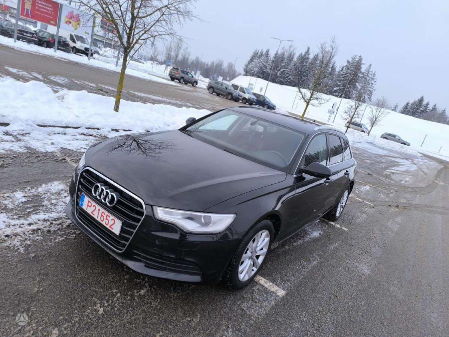 Melns Audi A6 2014 Viļņa, ar dzinēja tilpumu 1.97 L un nobraukumu 297 tūkst. km par 9950 €, foto 13 vietnē AUTOMOTO.COM.LV