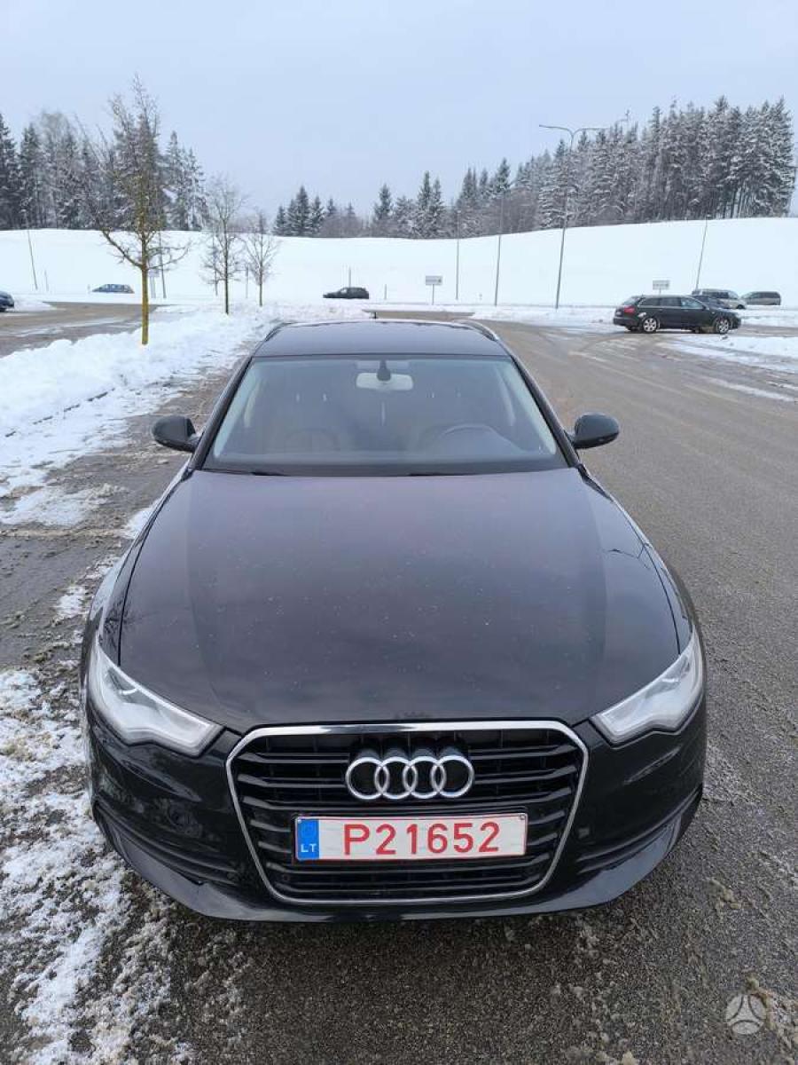 Melns Audi A6 2014 Viļņa, ar dzinēja tilpumu 1.97 L un nobraukumu 297 tūkst. km par 9950 €, foto 14 vietnē AUTOMOTO.COM.LV
