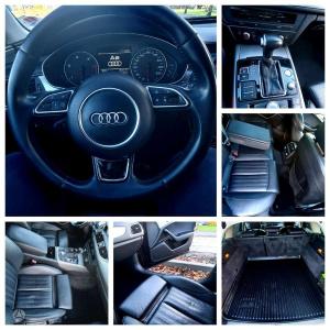 Black Audi A6 2014 in Klaipeda, with an engine capacity of 2.97 L and mileage of 222 thousand km for 8900 €, photo 12 on AUTOMOTO.COM.LV