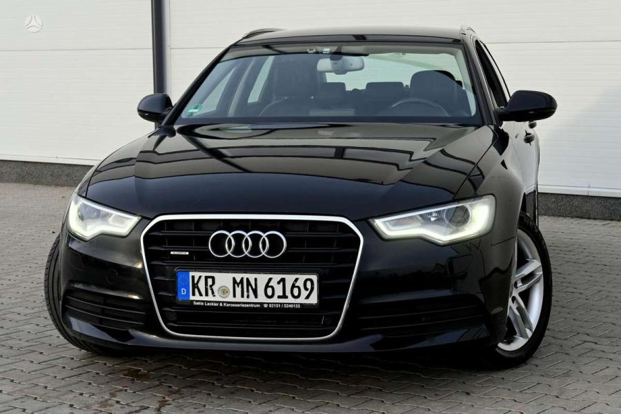 Black Audi A6 2014 in Kretinga, with an engine capacity of 2.97 L and mileage of 273 thousand km for 10750 €, photo 2 on AUTOMOTO.COM.LV