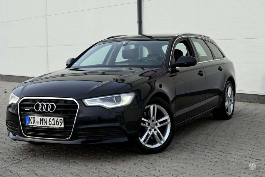 Black Audi A6 2014 in Kretinga, with an engine capacity of 2.97 L and mileage of 273 thousand km for 10750 €, photo 3 on AUTOMOTO.COM.LV