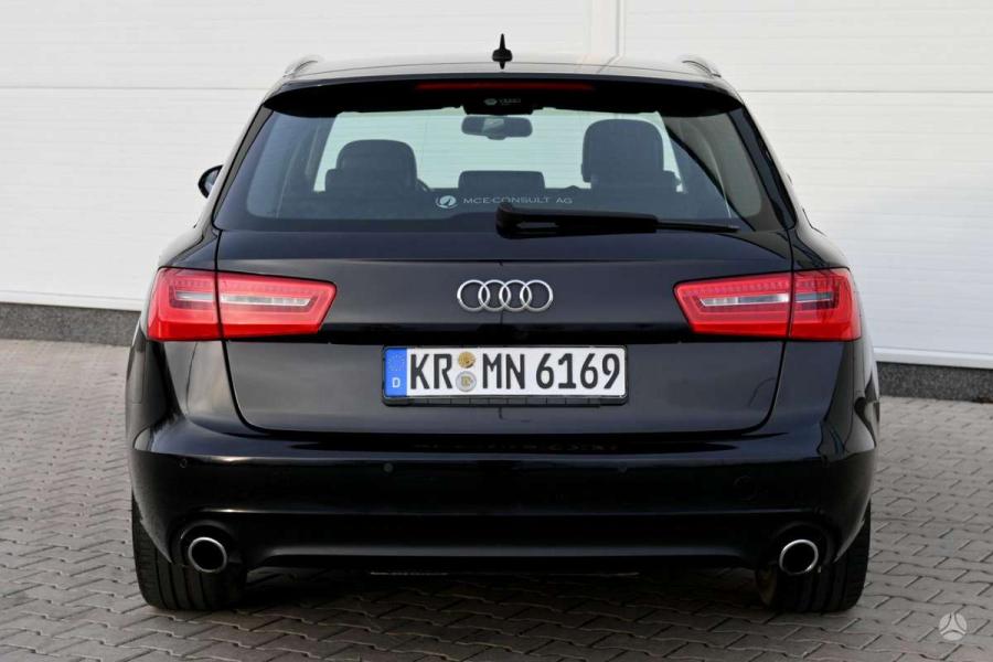 Black Audi A6 2014 in Kretinga, with an engine capacity of 2.97 L and mileage of 273 thousand km for 10750 €, photo 8 on AUTOMOTO.COM.LV