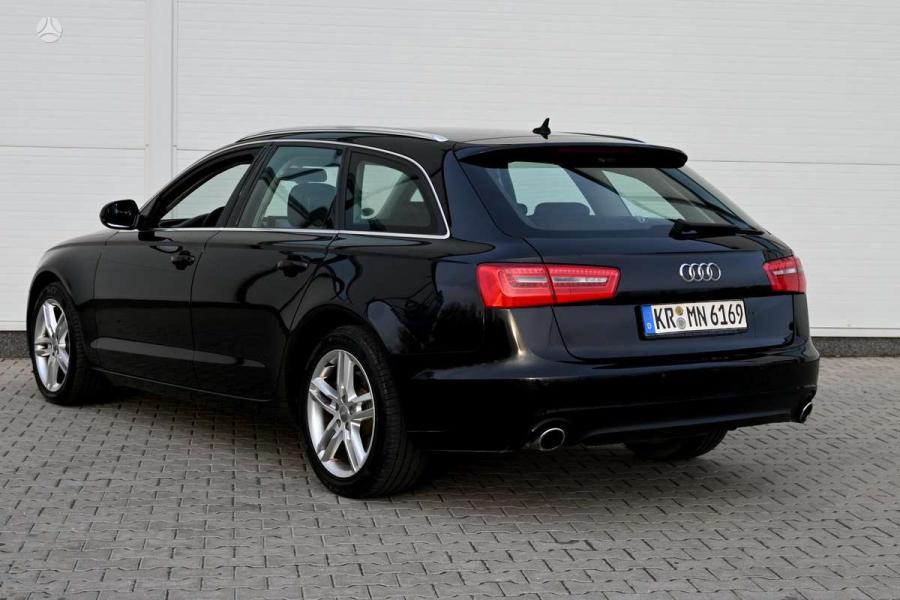 Black Audi A6 2014 in Kretinga, with an engine capacity of 2.97 L and mileage of 273 thousand km for 10750 €, photo 9 on AUTOMOTO.COM.LV